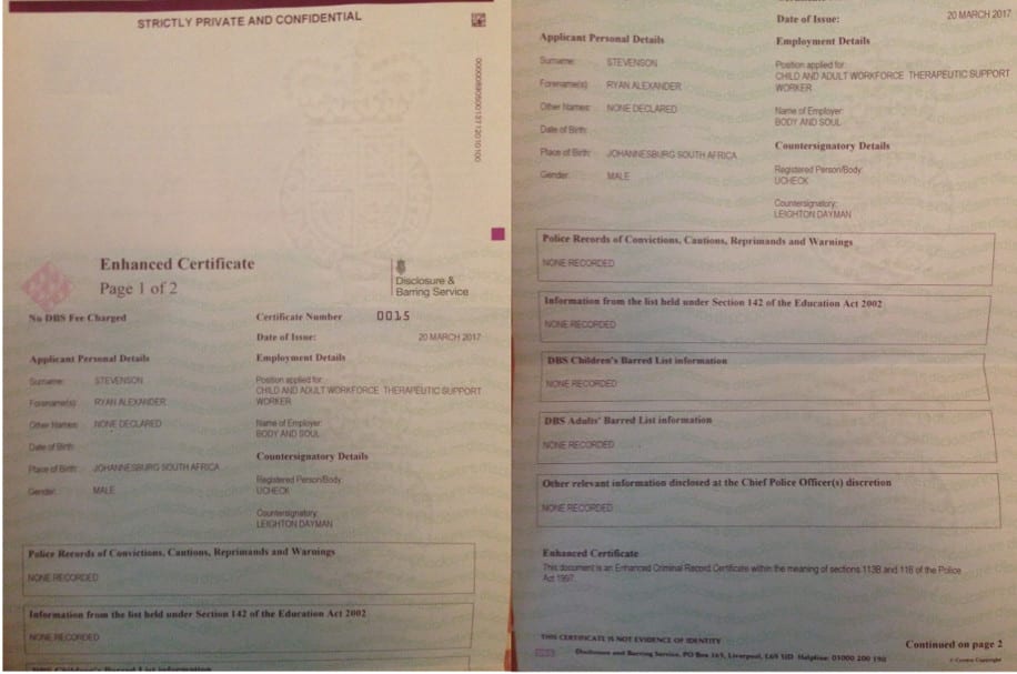 Enhanced Dbs Check Certificate Excelpl Enhanced Dbs Check Certificate Excelpl